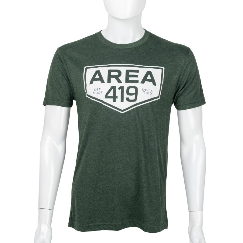 Green Logo Tee – Area 419